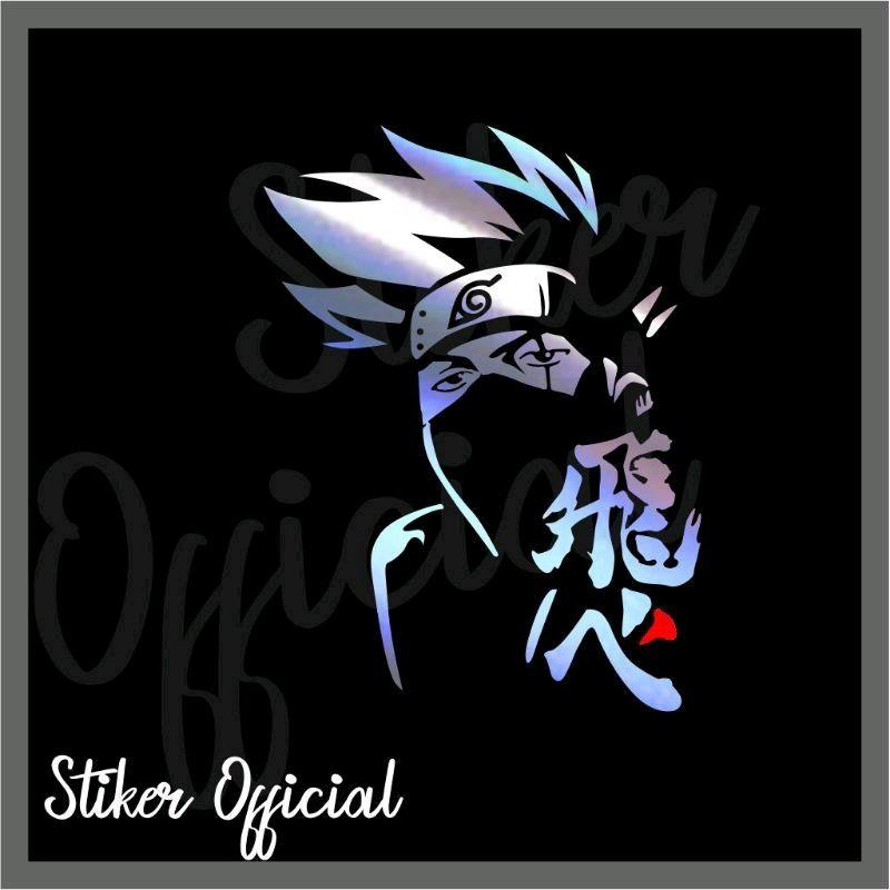 Sticker kaca mobil sticker dinding Kakashi sticker terlaris naruto ...