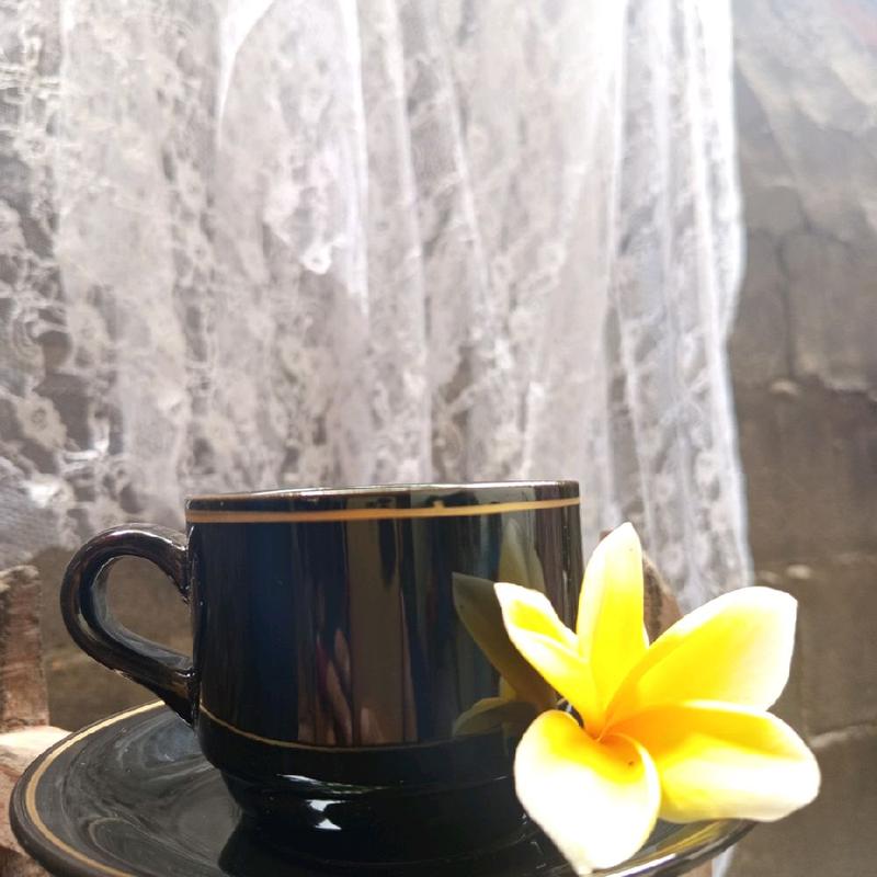 Cangkir Kopi /cangkir keramik/cangkir hotel/cangkir list emas - Shop ...