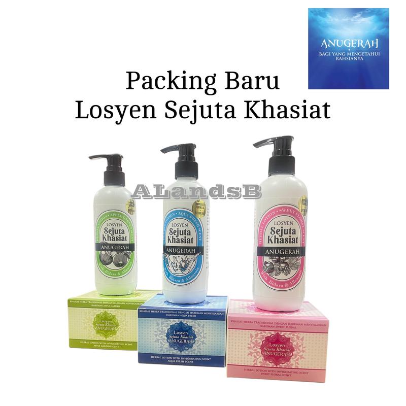 ORIGINAL ANUGERAH Losyen Sejuta Khasiat 150g / 180g BARU NEW - TikTok ...