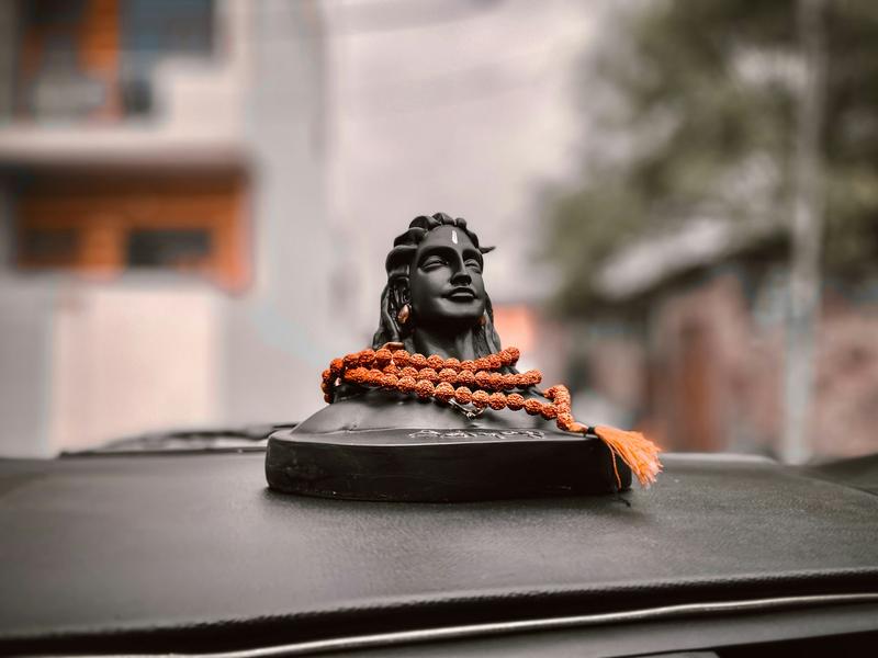 Adiyogi Shiva Statue | Car Dash Board / Pooja & Gift / Mahadev - TikTok ...