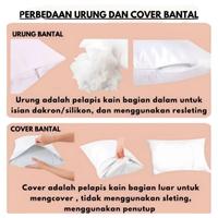 Jual Terlaris Set Sarung Kulit Urung Bantal dan Guling Isian Kapuk atau ...
