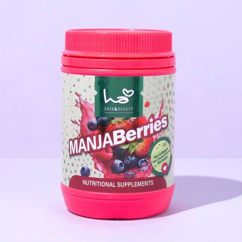 MANJA BERRIES BOTOL BESAR - BUAH UNTUK DALAMAN DAN LUARAN - TikTok Shop ...