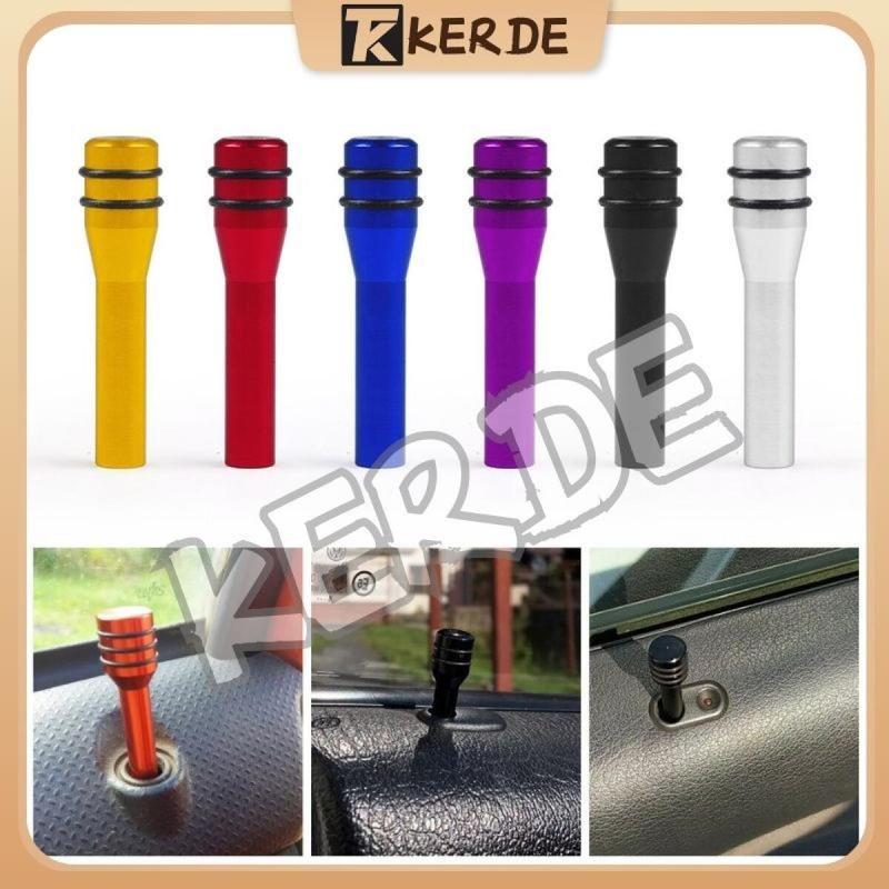 Dekorasi Tombol Kunci Pintu Mobil 4PCS Modifikasi Knob Pin Pengunci ...