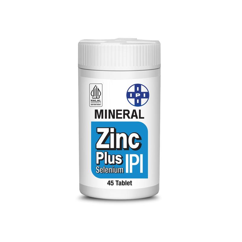 IPI Mineral Zinc Plus Selenium 45 Tablet - Shop | Tokopedia
