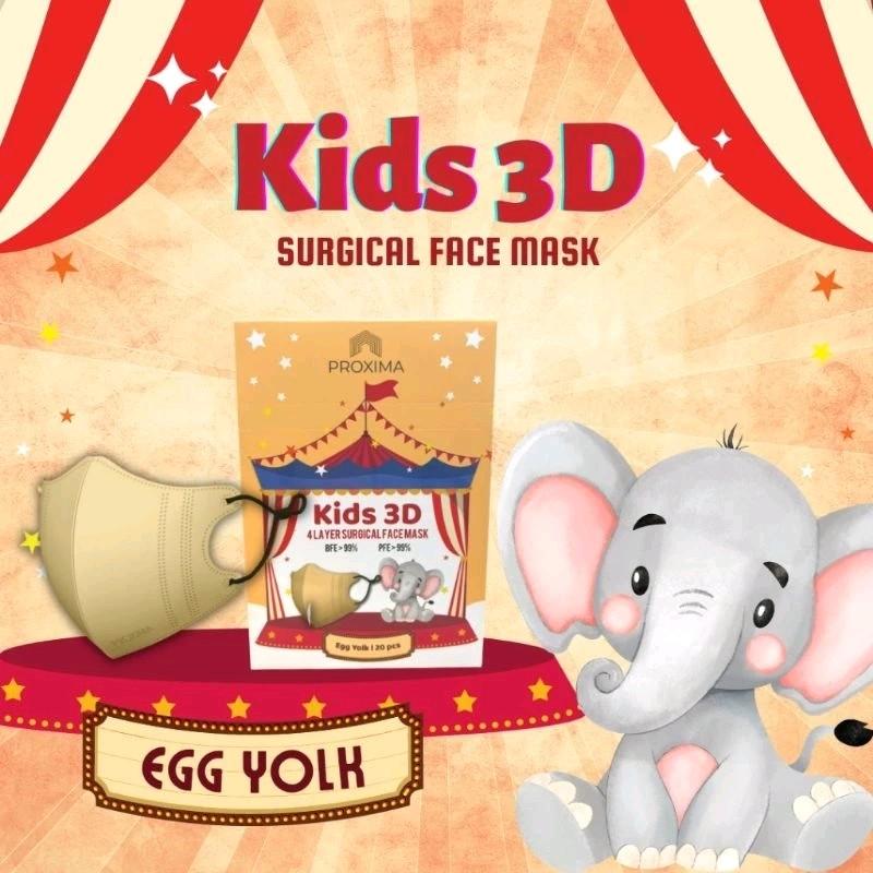 Proxima 4Ply 3D Kids Mask _ Kids 3D Face Mask Without Nose String ...