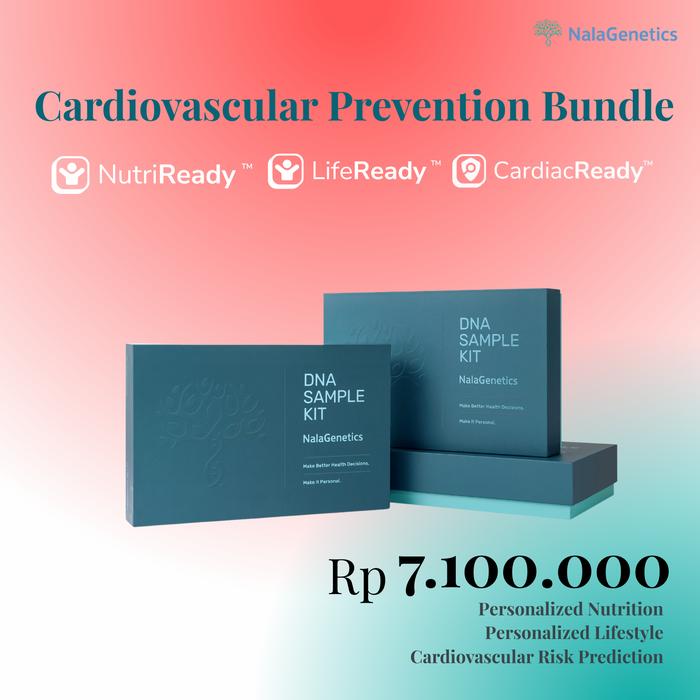 Jual Cardiovascular Prevention Bundle DNA Test Kit Bundle - Jakarta ...