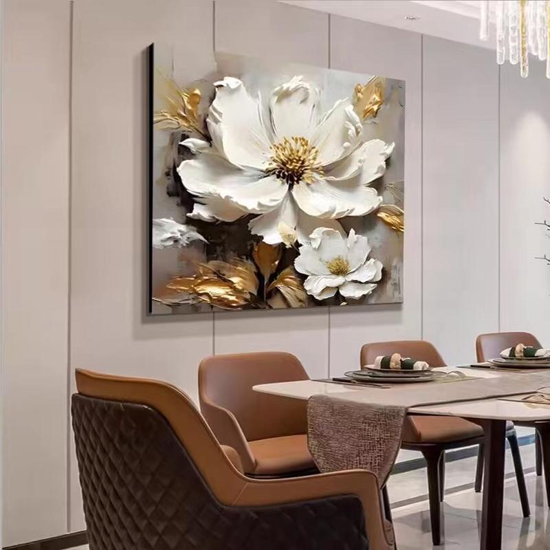 *Ready Stock* Frame Bunga Dinding Canvas Hiasan Wall Decor Modern ...