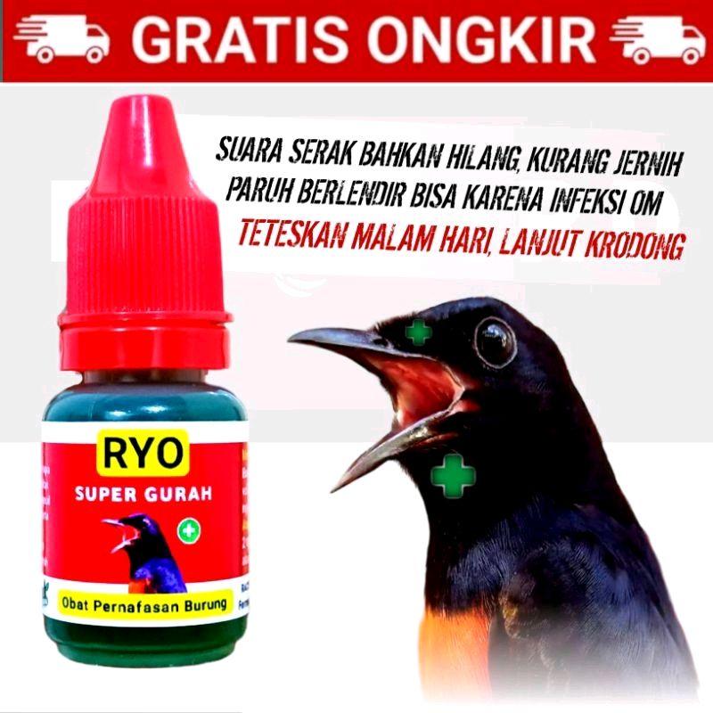 RYO SUPER GURAH Obat Burung Serak Infeksi Saluran Pernafasan - Shop | Tokopedia