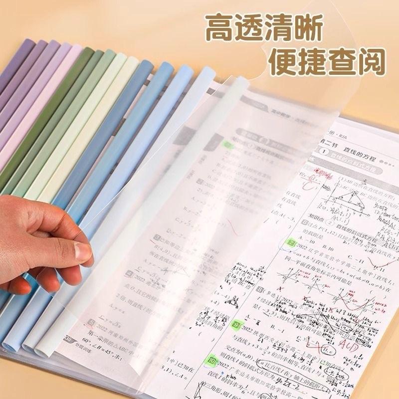 A197 Folder Fail A4 Slot File Slide Binder Report Cover Student ...