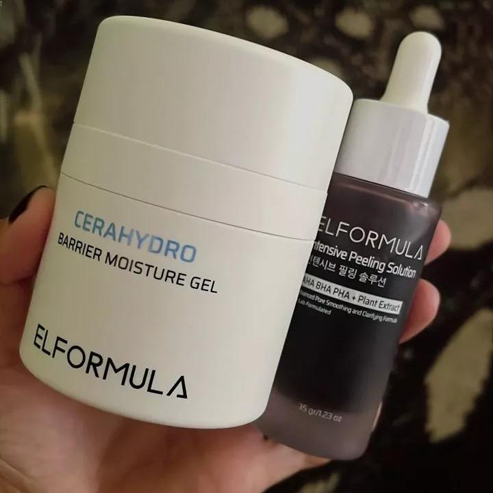 ELFORMULA Peeling Serum (35gr) + Barrier Moisturizer (50ml) - TikTok ...