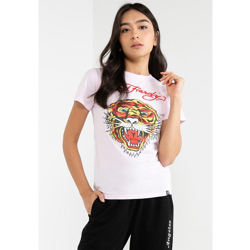 Ed Hardy Signature Tiger Regular Tee - TikTok Shop Malaysia