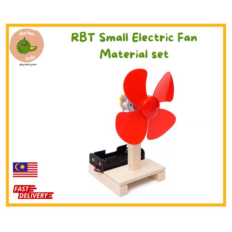 RBT Kipas Mini Elektric Fan material/ STEM DIY Set Fan - TikTok Shop ...