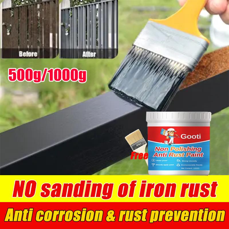 1000G GootiAnti Rust Paint Metal Primer Paint with brush for - TikTok ...