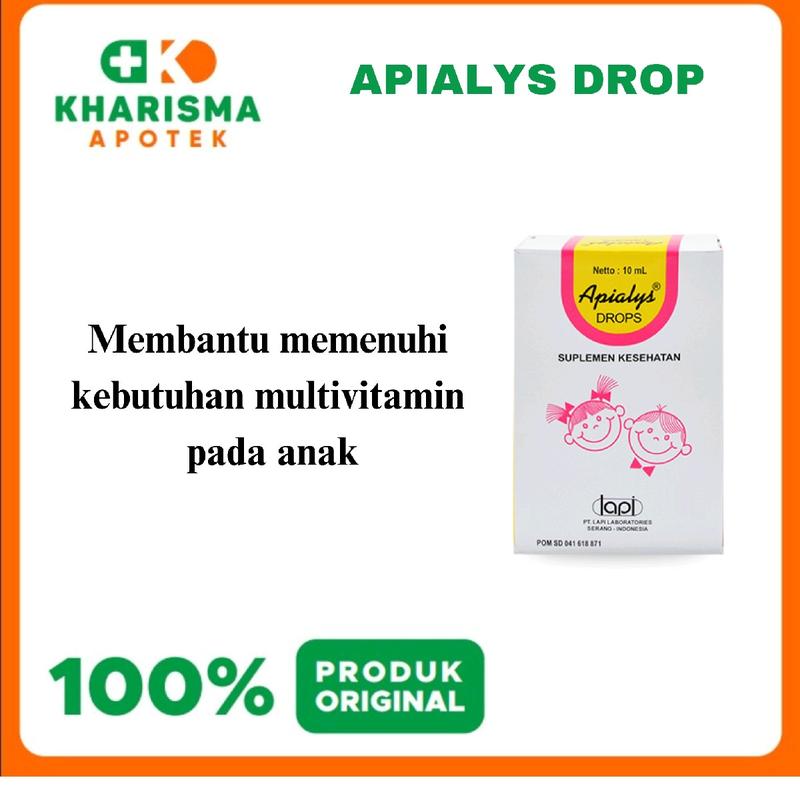 APIALYS DROP DAN SYRUP MULTIVITAMIN ANAK - Shop | Tokopedia