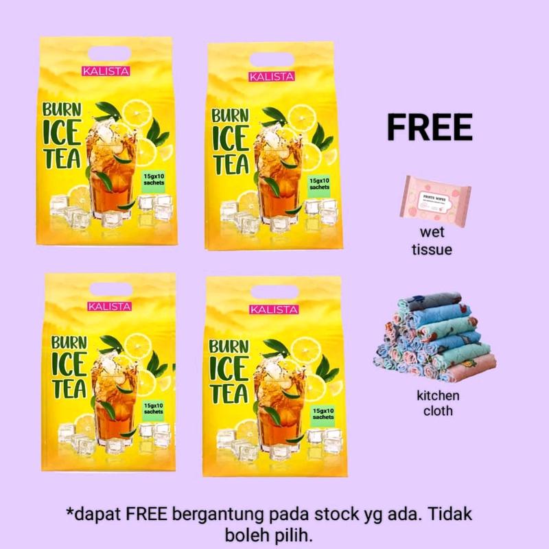 kalista ice tea perisa lemon tea 4 pek (60 sachets) Minuman meal ...