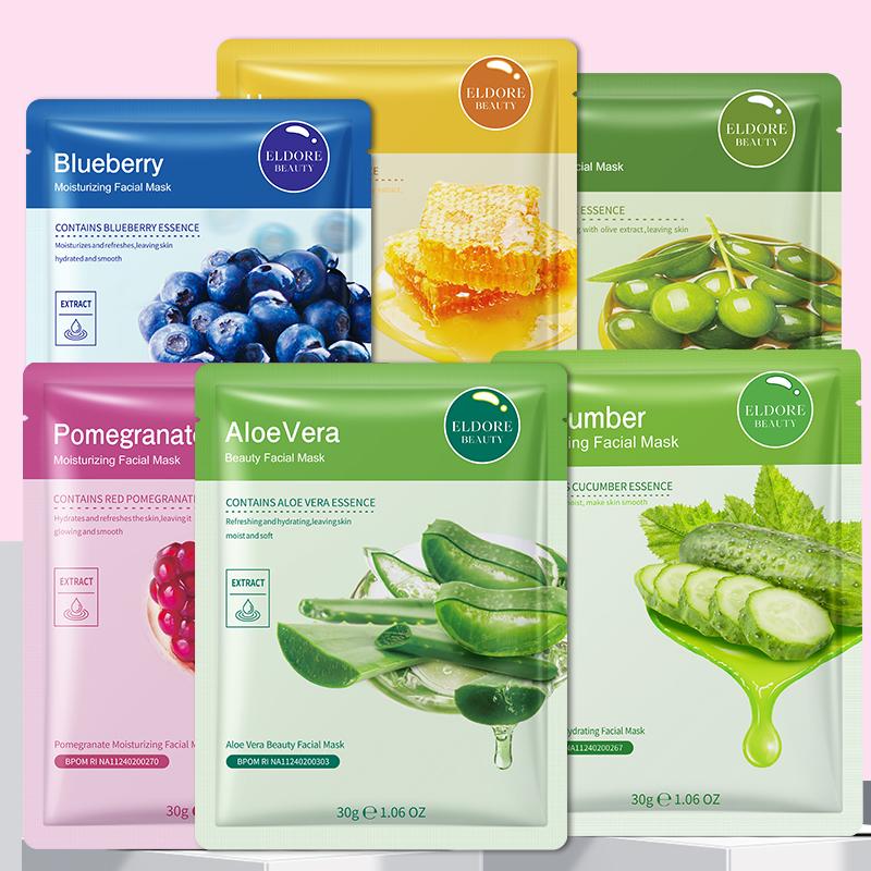 [BPOM] ELDORE Beauty Masker Facial Sheet Mask - Shop | Tokopedia