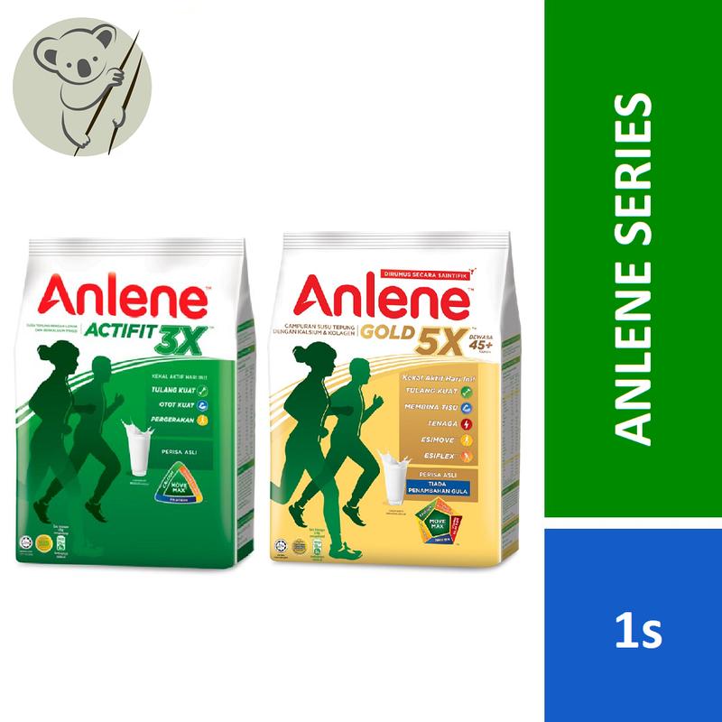 600g / 950g Anlene Gold / Actifit 3X Low Fat High Calcium Adult ...