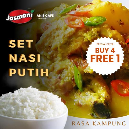 SET NASI PUTIH BERLAUK READY TO EAT (FOODWARMER & NO FOODWARMER ...