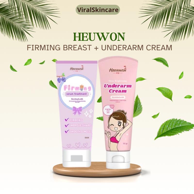 Haeuwon Shine Brightening Axxilary Underarm Cream + Haeuwon Firming ...