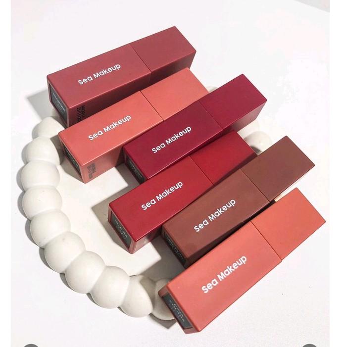 SEA MAKEUP Lacquer Shake Lip Ink Glossy Finish - Lip with Ceramide ...