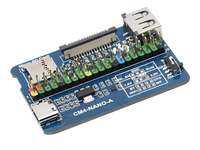 Jual Nano Base Board (A) For Raspberry Pi Compute Module 4, Same Size ...