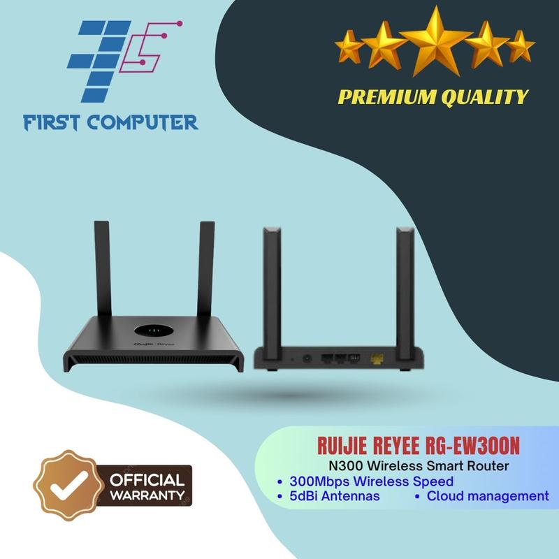 Ruijie Reyee RG-EW300N 300MBPS Wireless Router WIFI - Shop | Tokopedia