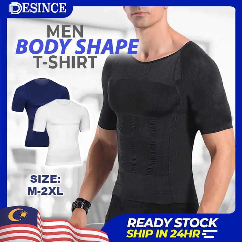 DESINCE Men Inner Shirt T-shirt Effect Body Shaper Shapewear - TikTok ...