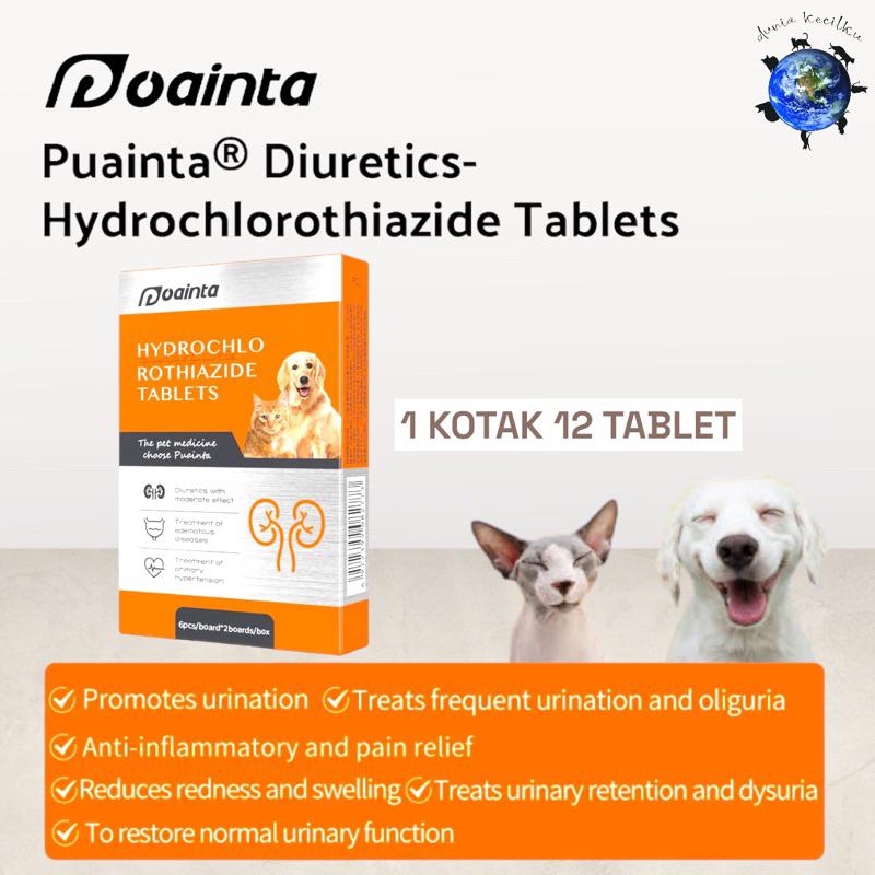 Ready Stock Puainta Diuretics Tablets Urinary - Anti Fus - Flutd - Shop ...