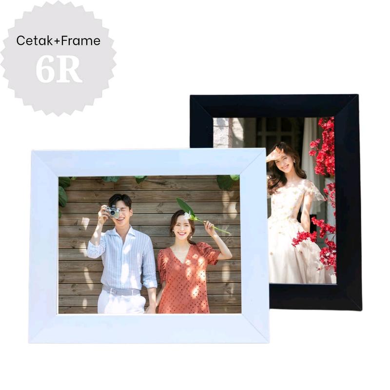 Paket Cetak Foto Dan Bingkai 6R (15x20cm) + Laminasi - Shop | Tokopedia