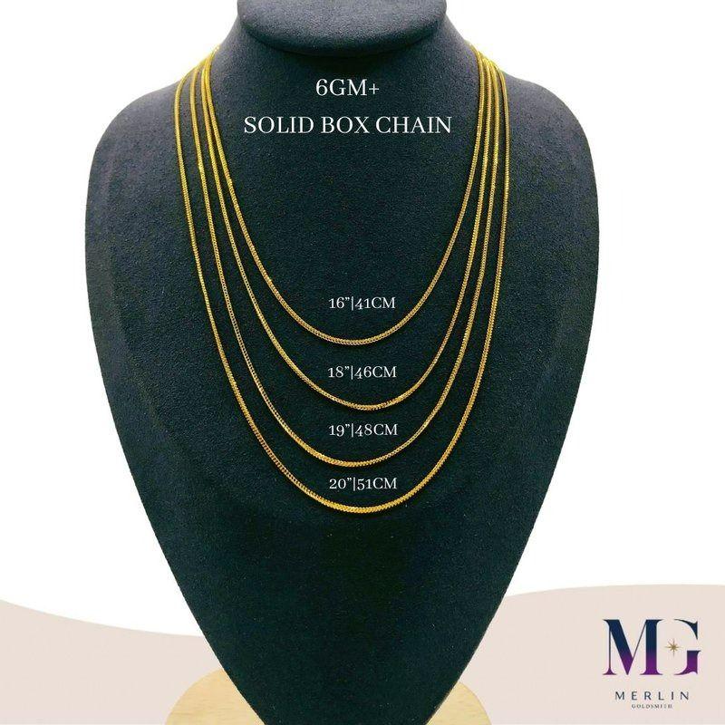 Merlin Goldsmith 916 22k Gold Solid Box Chain (SBC 6gm+) Daily - TikTok ...