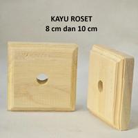 Jual Kotak Kayu Roset / Kayu Profil Kecil Besar Tempel Tatakan Fitting ...