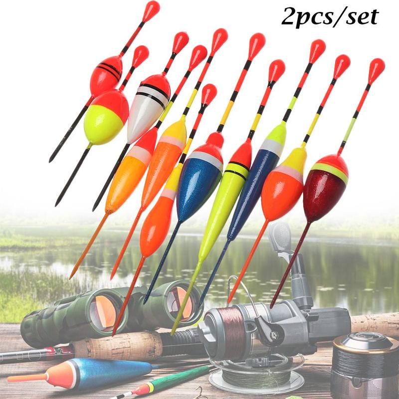 2PCS Fashion Slip Drift Tube Fluctuate Light Stick Floats Indicator ...