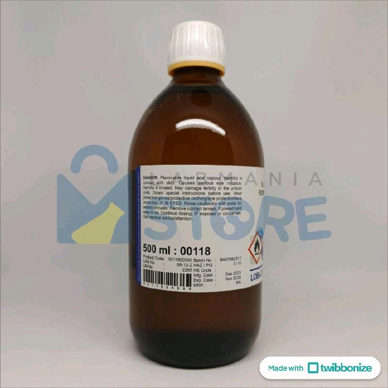 N, N-DIMETHYL FORMAMIDE 99,8% AR/ACS LOBA CHEMIE - Shop | Tokopedia