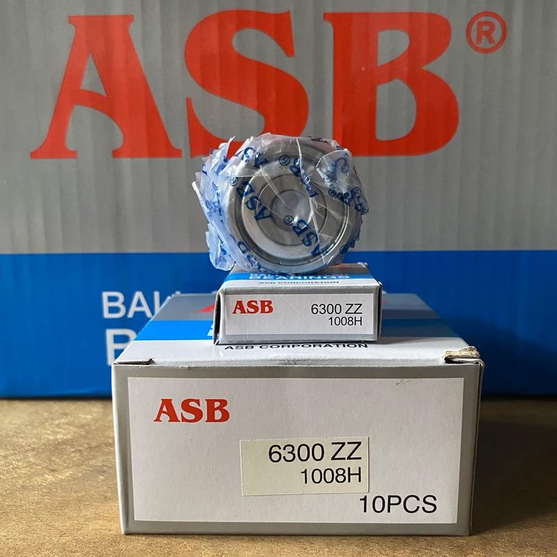 Ball Bearing 6300 ZZ ASB 10pcs Bearing Original Laher Bantalan - Shop ...