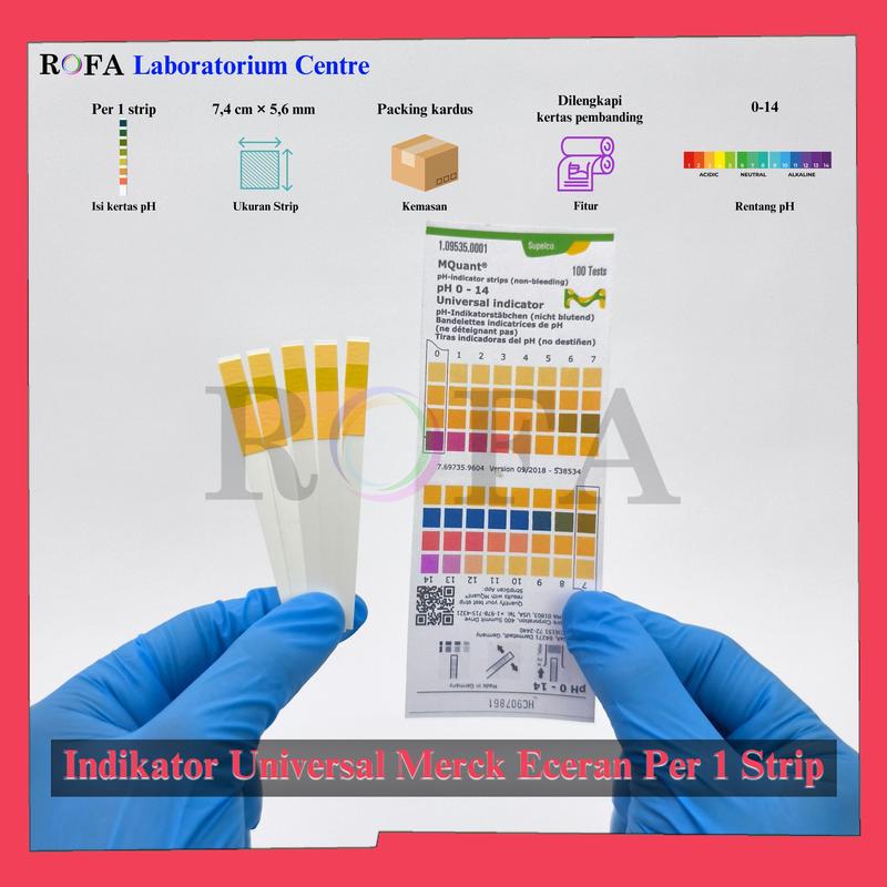 Indikator Universal / Universal Indicator / Kertas pH / pH Paper - Shop ...