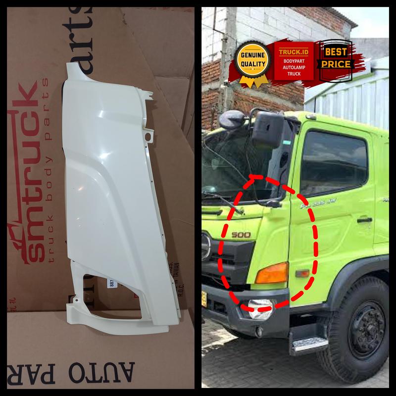 PIPI PANEL CORNER HINO 500 KANAN/KIRI *GADING Truck - Shop | Tokopedia