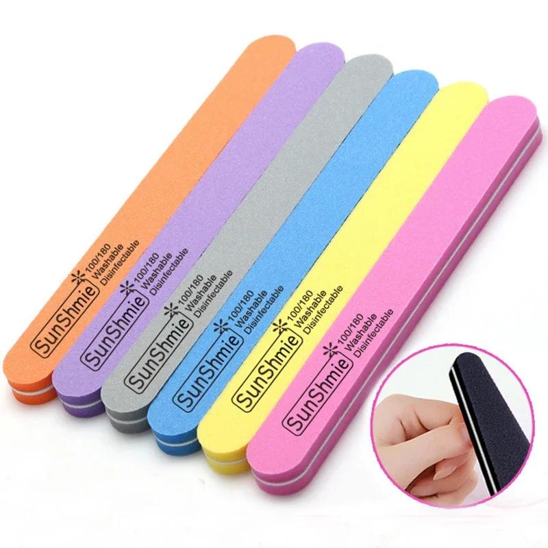 Nail Buffer Block Files for Acrylic Nails Double Sided Sanding - TikTok ...