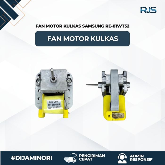 Jual Kipas Fan Motor Kulkas 2 pintu Kode RE-01WT52 - Kota Bekasi - RJS ...