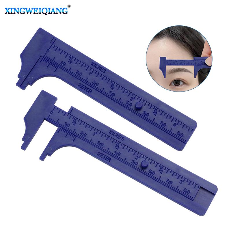 Portable Mini 0-80mm Double Scale Plastic Caliper Measuring Tool ...