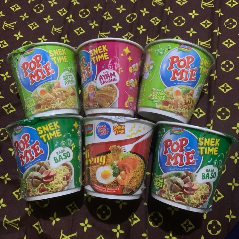 PAKET 20.000 ISI 6 PCS POP MIE KECIL (RASA CAMPUR) - Shop | Tokopedia