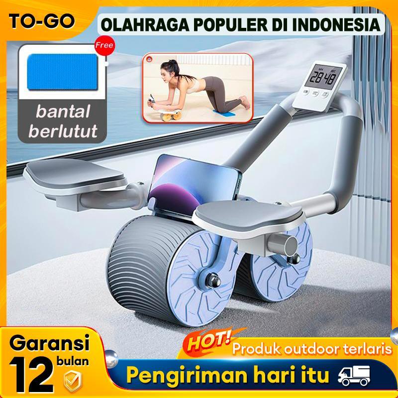 【TO-GO】Ab Roller Alat Fitness di Rumah Plank Pink Trainer 2in1 - Shop ...