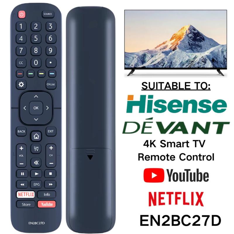 Remote control Devant LCD Smart TV Remote Control for Hisense/Devant ...