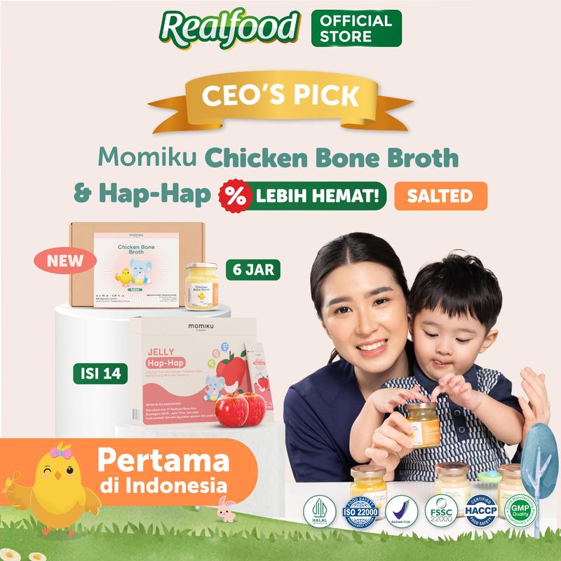 [CEO's PICKS] Realfood Momiku Chicken Bone Broth + Momiku Jelly - Shop ...
