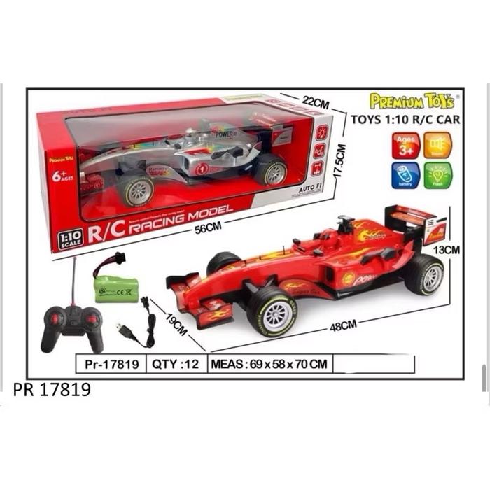 Promo Mainan Mobil Balap RC Formula One Skala 1:10 – Remote Control ...