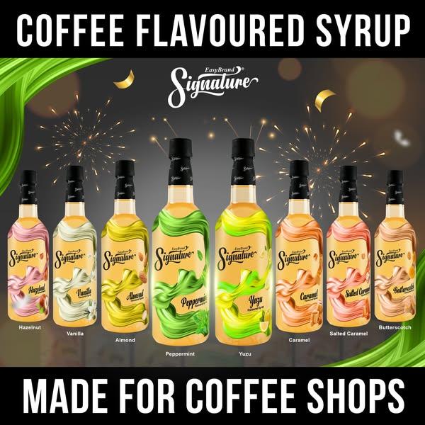 Easy Brand Signature Flavoured Syrups for coffee, milk tea, hot ...