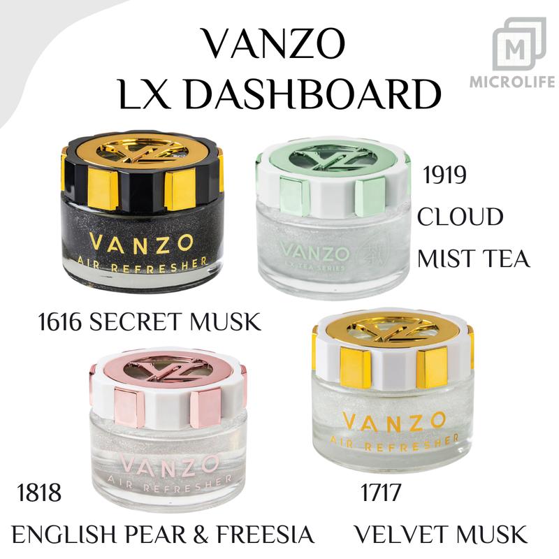 Vanzo Car Perfume 1616/1717/1818/1919 Pewangi Kereta Gel LX (65ml ...