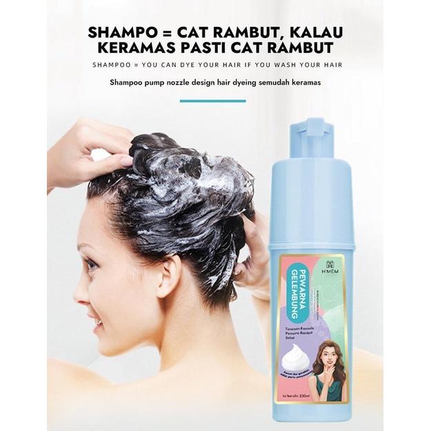 Lovaboo Shampoo Coloring Instant Rambut Beruban Pewarna - Shop | Tokopedia