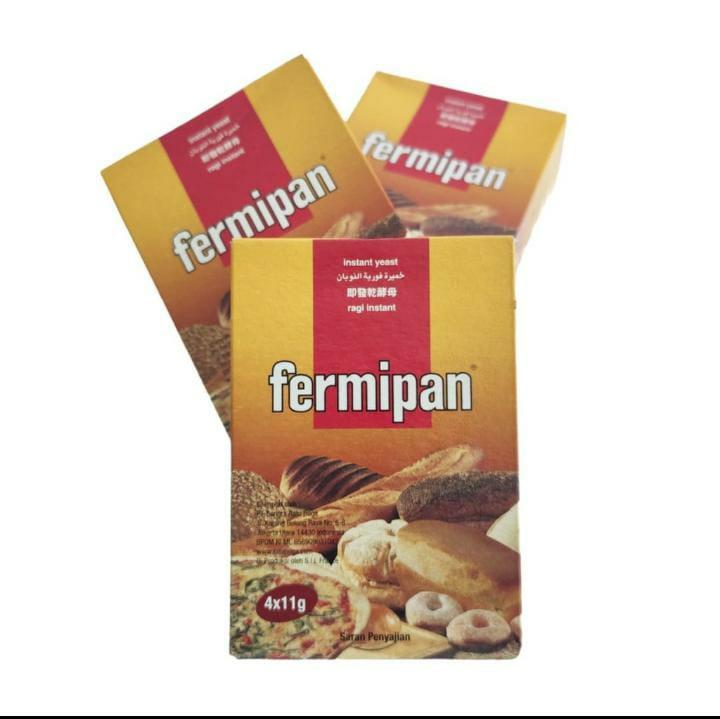 Fermipan Ragi instant 1 box isi 4 x 11gr - Shop | Tokopedia