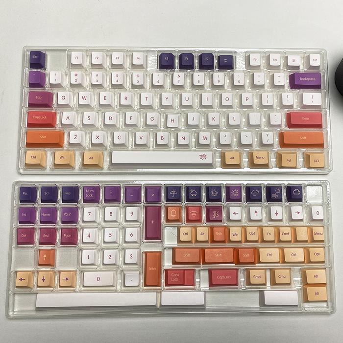 Jual EPOMAKER Mist Clouds Keycap Set | 143 Keys | Dye-Sublimation PBT ...