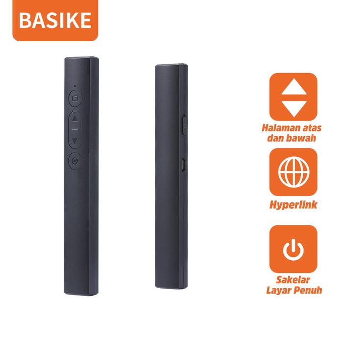 Promo Basike Laser Pointer Pen Pointer Presentasi Wireless Presenter ...